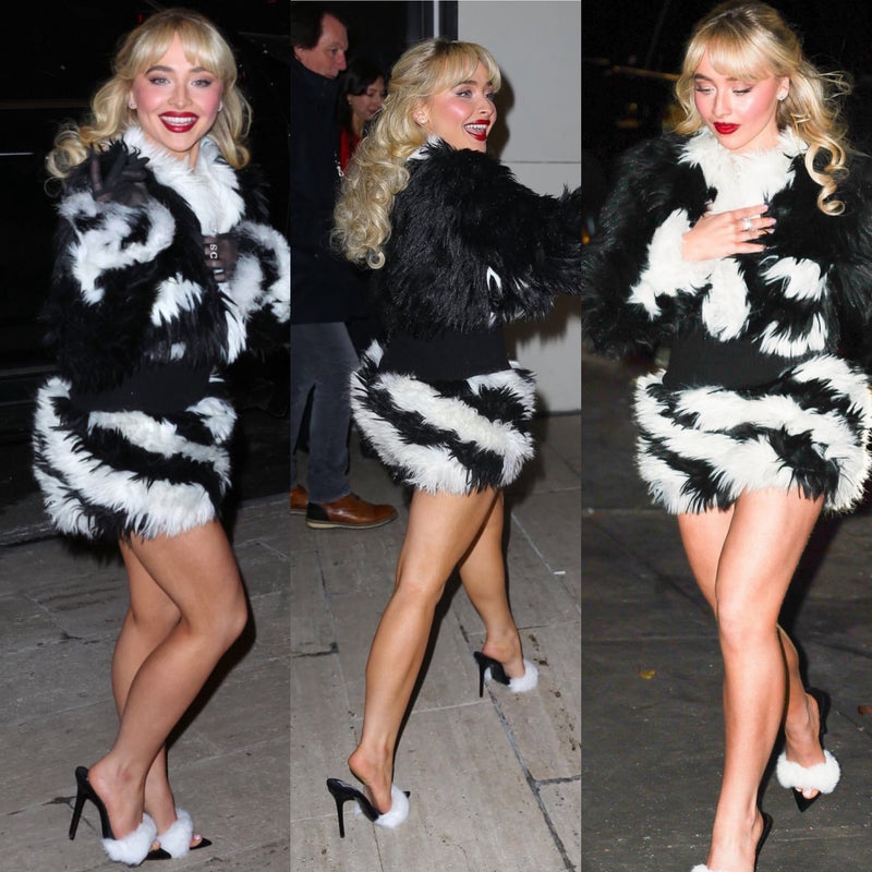 Velvet Faux Mink Heels | As Seen on Sabrina Carpenter | Kandee